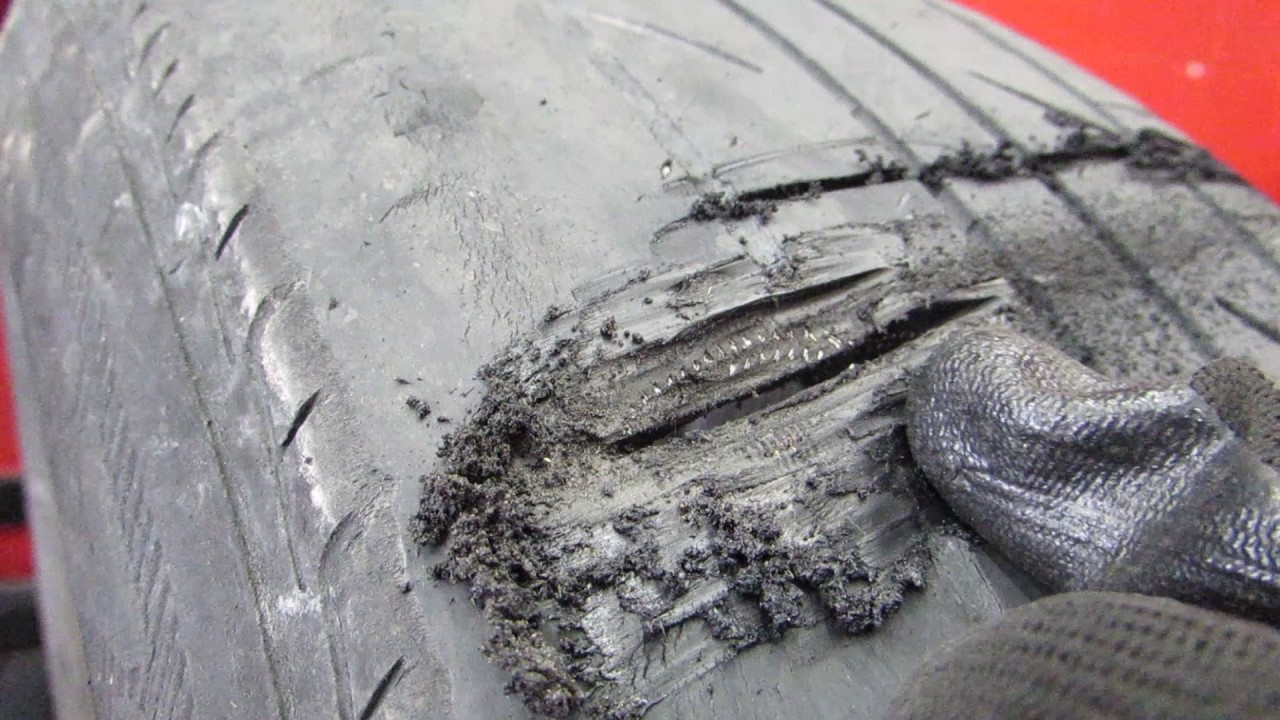 WHATS ON THE INSIDE OF A TIRE? (CUT OPEN) - YouTube