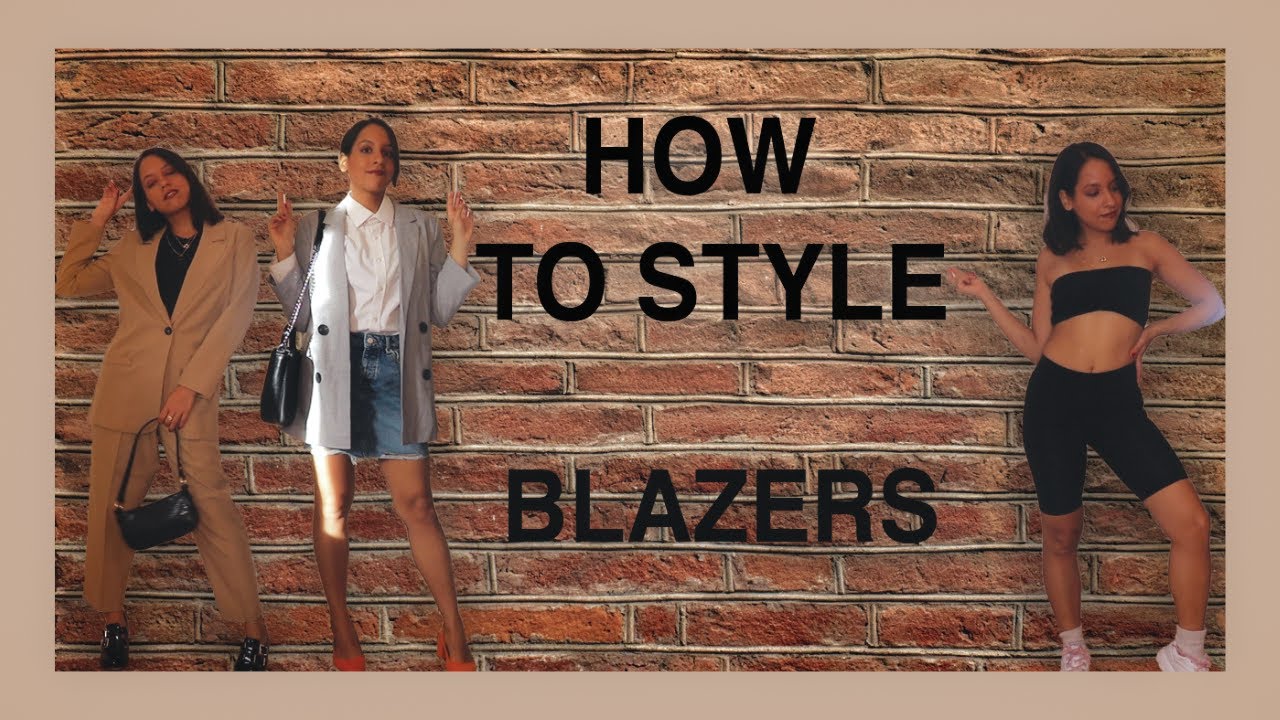 How To Style Blazers/7 Outfits & Variations/ ASOS Try-On HAUL! 2020 ...