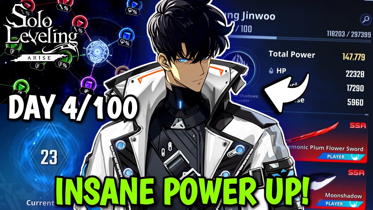 WE NAILED IT ON DAY 4/100 OF F2P CHALLENGE! VULCAN WOBL, MASSIVE SUMMONS [Solo Leveling: Arise ...