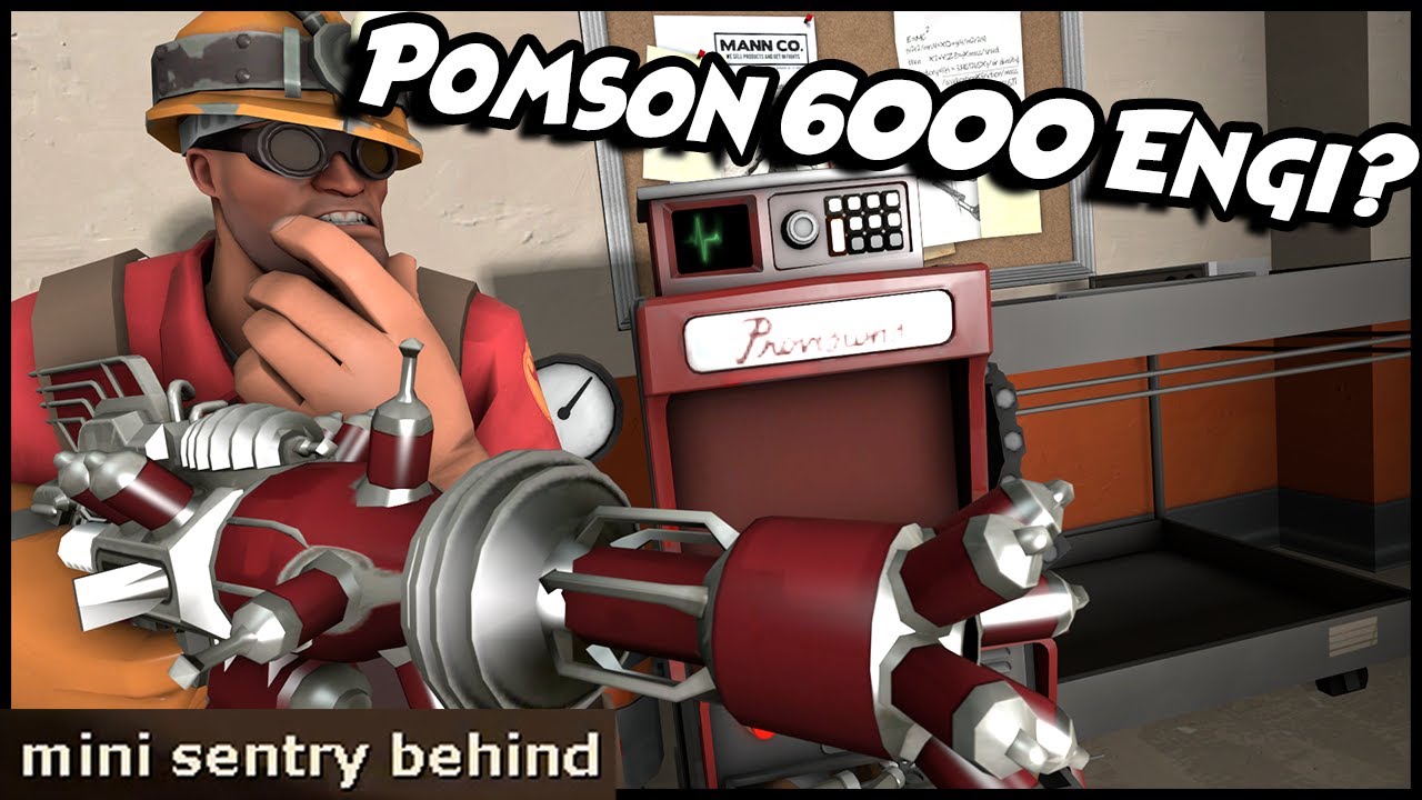 Pomson 6000 Engineer! Team Fortress 2 Engineer Gameplay - YouTube