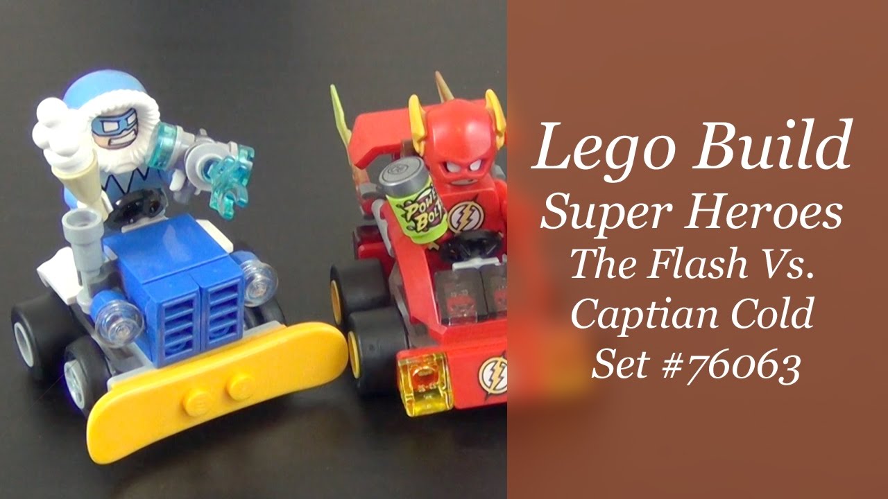 Let's Build - LEGO Mighty Micros: The Flash Vs. Captain Cold Set #76063 ...