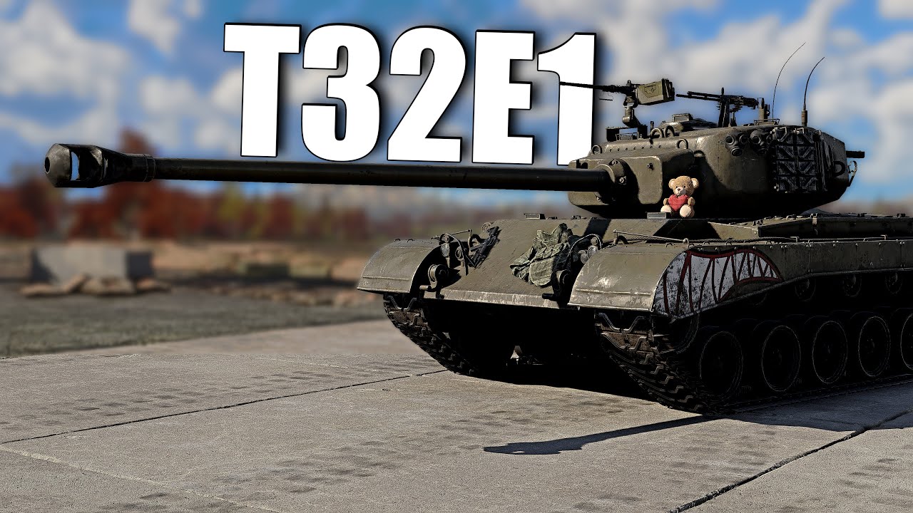 The Ultimate American Heavy Tank || T32E1 - YouTube