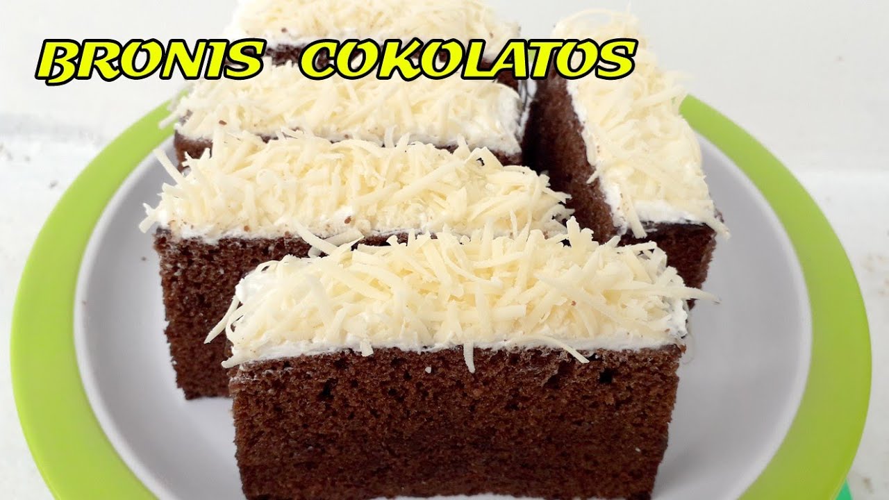 resep dan cara bikin Bronis cocolatos tanpa mikser anti gagal anti ...