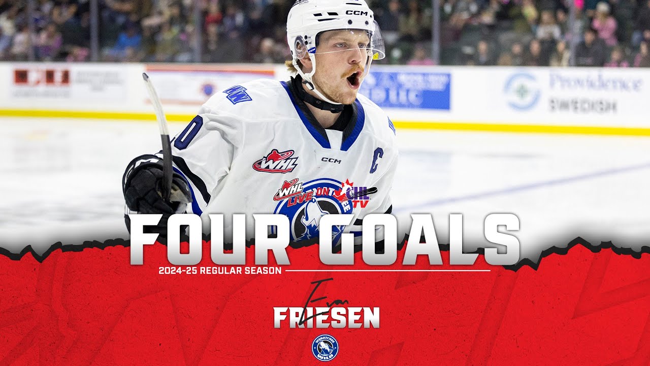 WHL Hat-Tricks - Evan Friesen - YouTube