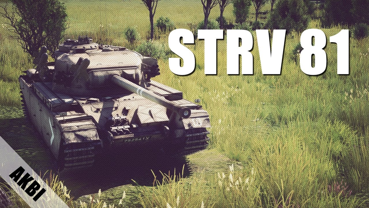 War thunder(워썬더) - Strv 81 Realistic(자막有) - YouTube