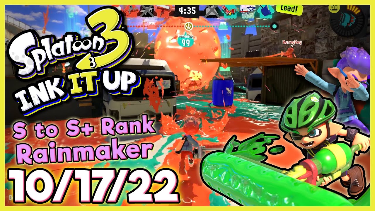 Splatoon 3 - Ink It Up! 10/17/22! Dab on the Squid! - YouTube