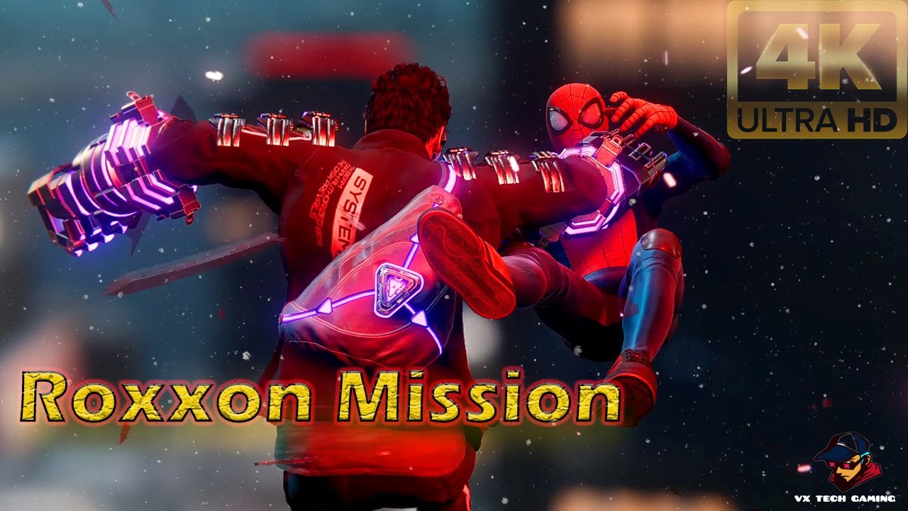 Marvel Spider Man Roxxon Mission #spiderman #spiderman2 #gaming - YouTube