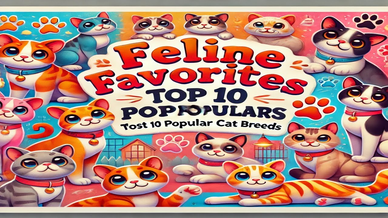 Feline Favorites_ Top 10 Most Popular Cat Breeds - YouTube