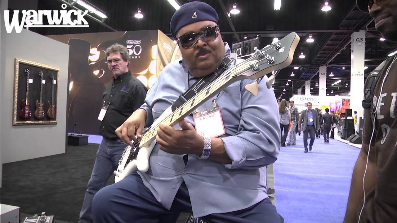 NAMM 2015: Ralphe Armstrong with the Adam Clayton Signature - YouTube
