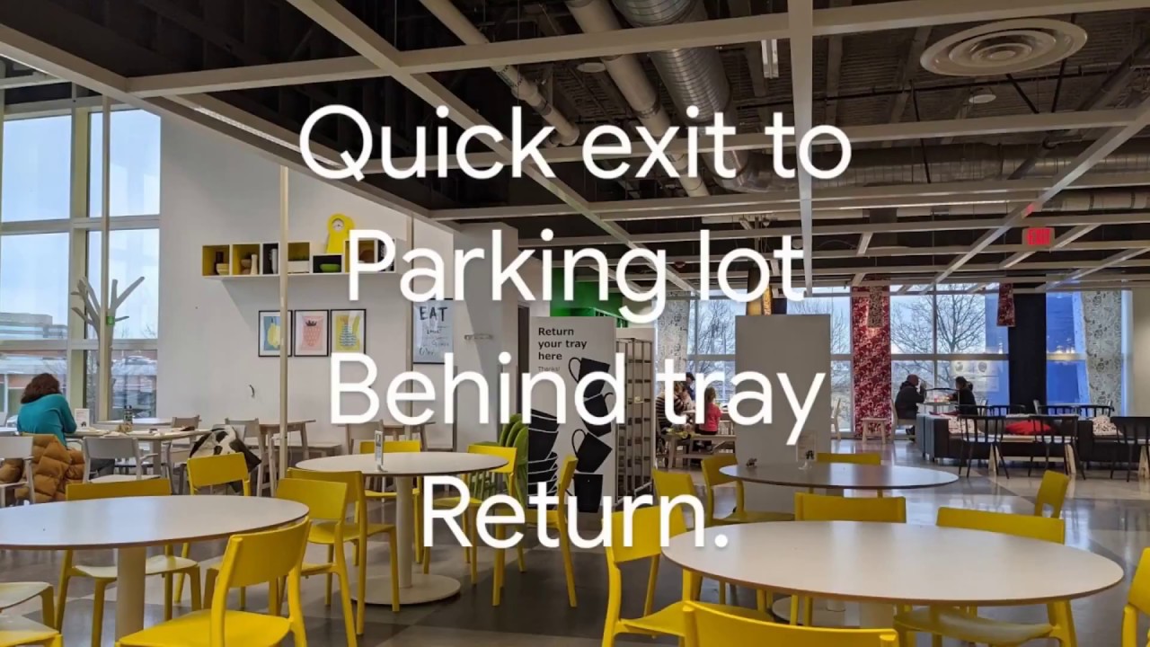 Quick exit tour to parking at IKEA. - YouTube