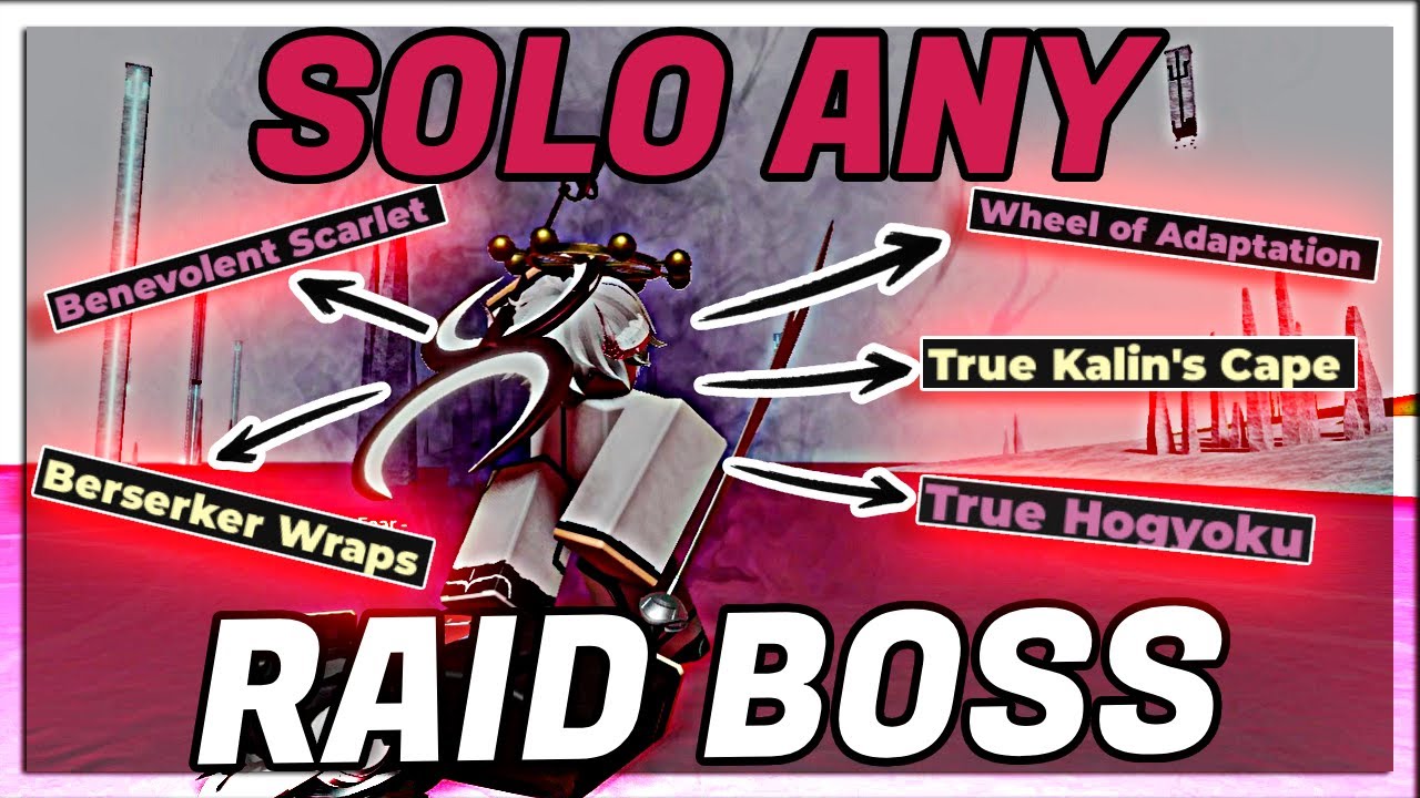 The Best Method to CHEESE ANY Boss Raid in Type Soul - YouTube