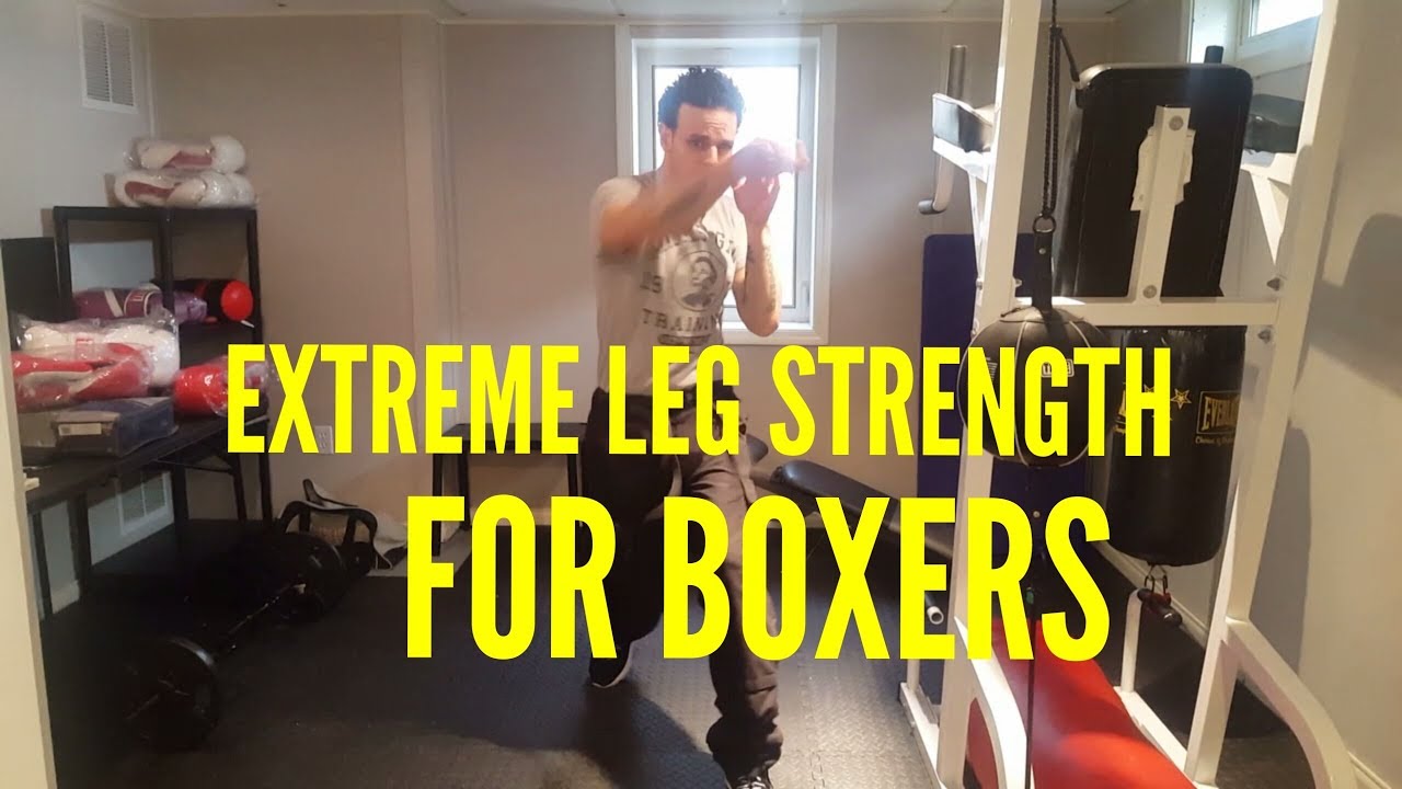 AT HOME EXTREME LEG STRENGTH FOR BOXERS - YouTube