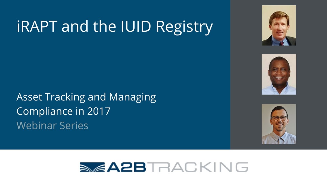 iRAPT and the IUID Registry - YouTube