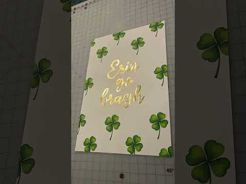 Gold Erin go bragh sign available 2/12! #stpatricksday #signs # ...