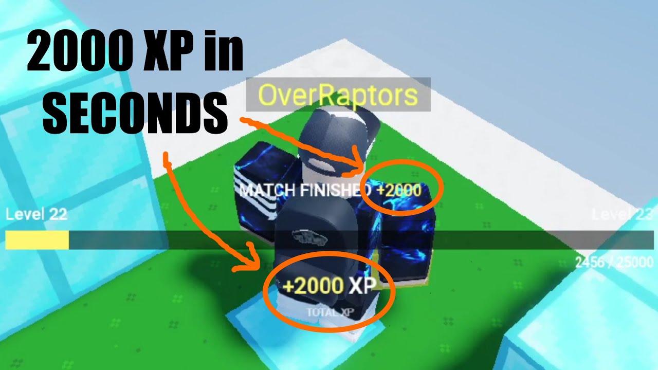 How To Get 2000 XP In SECONDS (Roblox BedWars) - YouTube