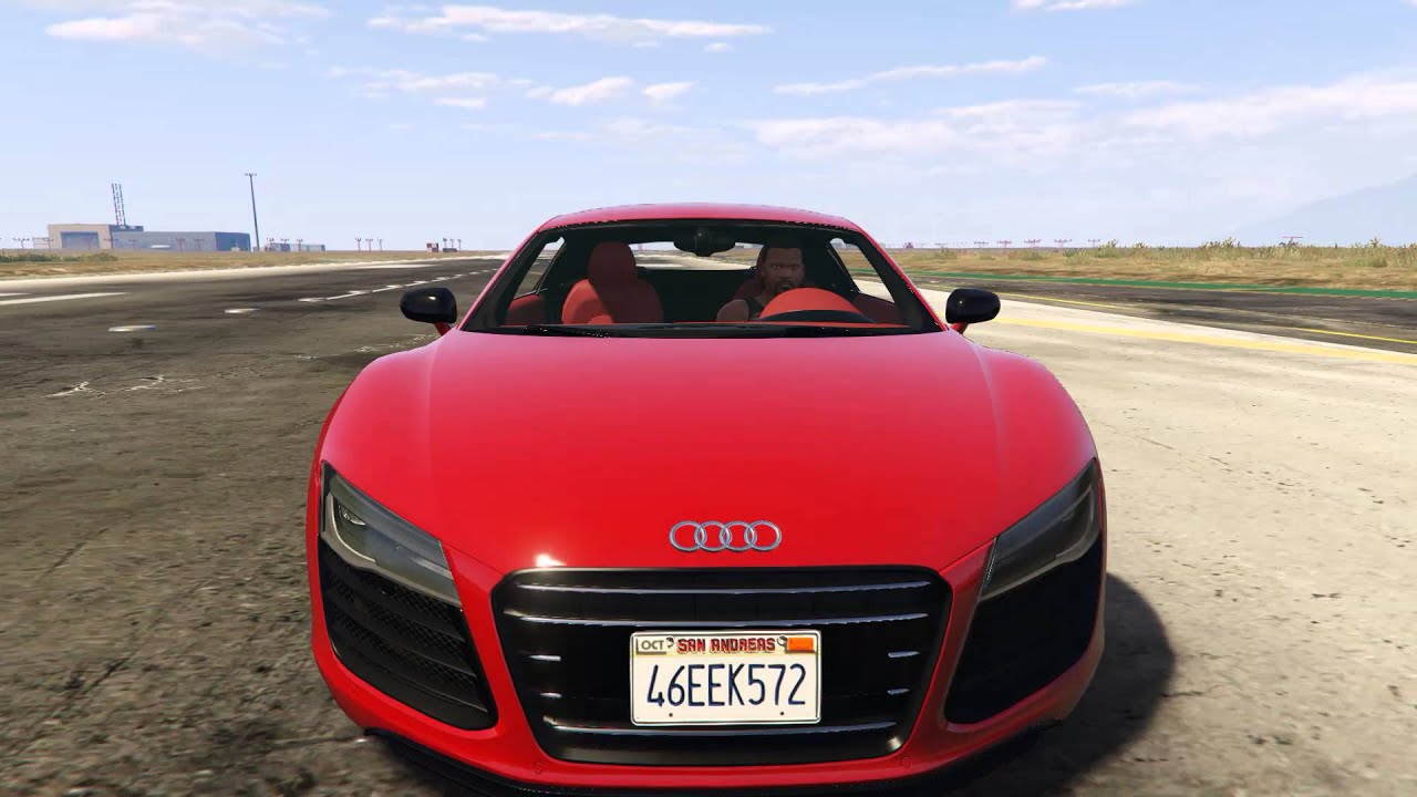 GTA 5 PC MODS - AUDI R8 V10 PPI RAZOR - YouTube