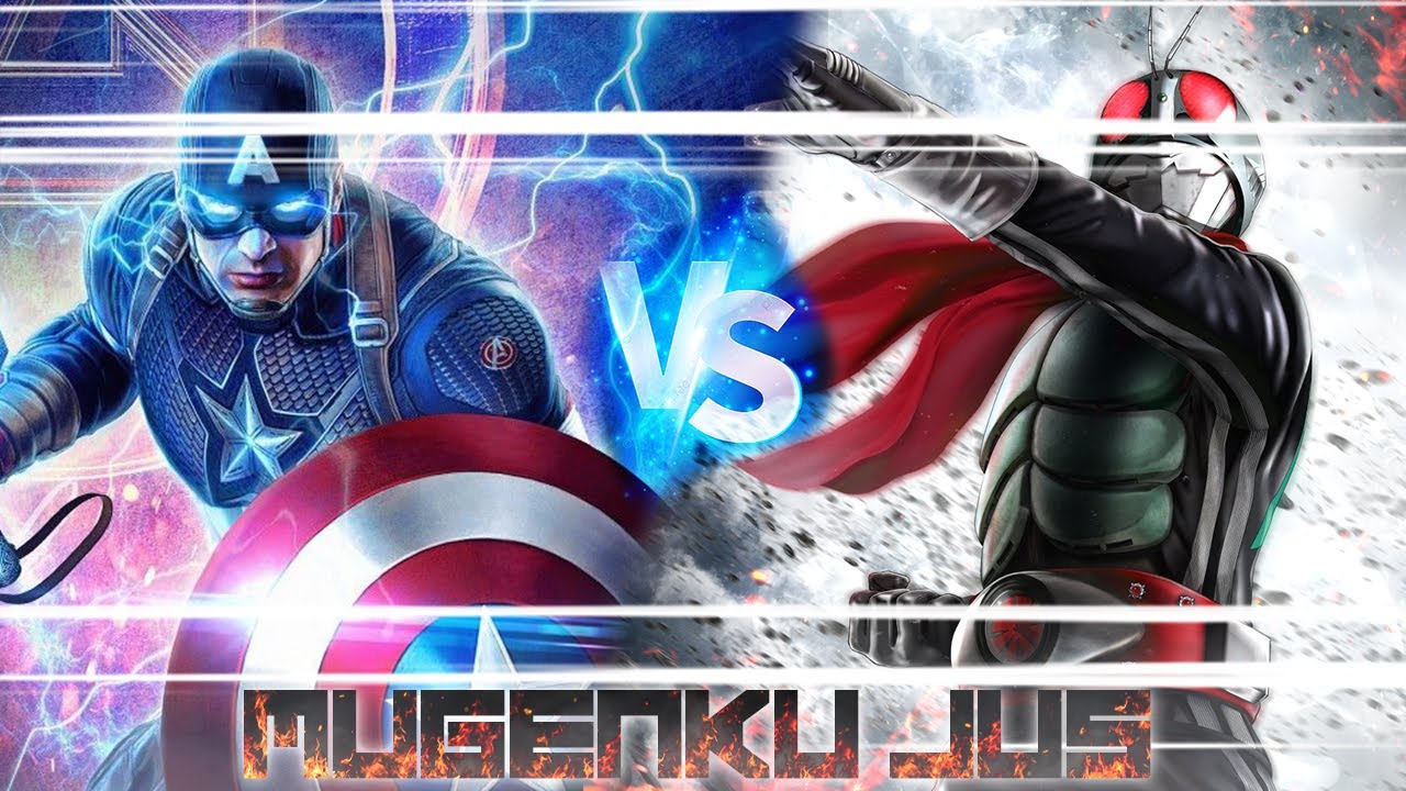 Captain America vs Kamen Rider Ichigo [Marvel vs Kamen Rider] in MUGEN ...