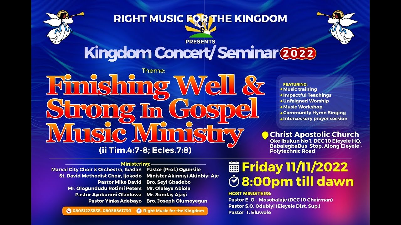 Kingdom Concert/Seminar 2022 - YouTube