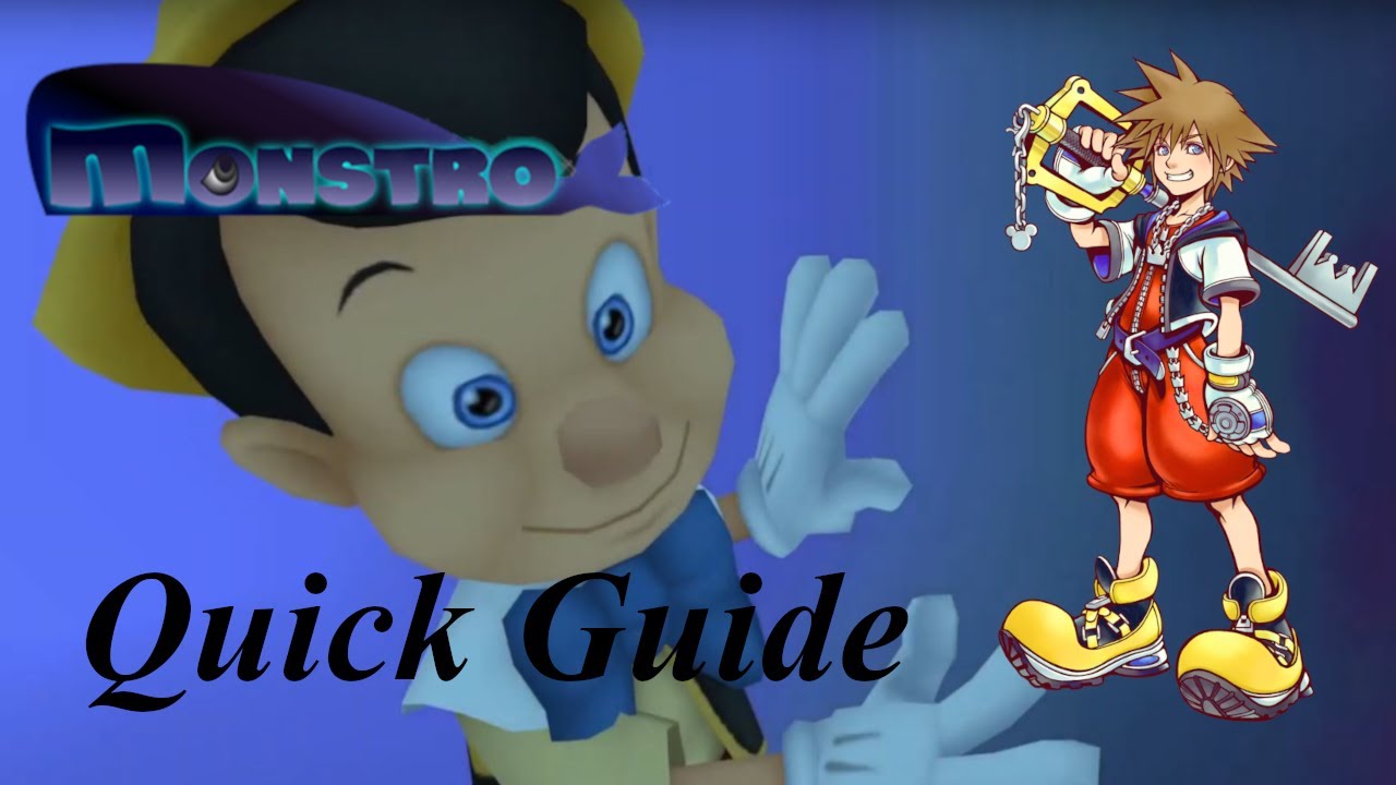Kingdom Hearts 1 Final Mix - Quick World Guide - Monstro - YouTube