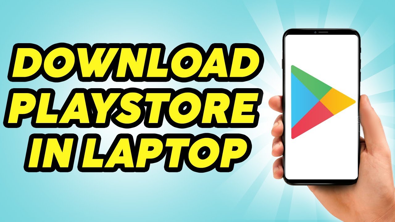 How To Download Playstore In Laptop | Play Store For Pc - YouTube