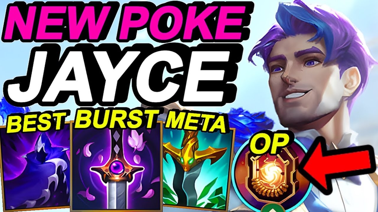 Wild Rift China Jayce Mid - Insane Poke Damage Build Runes - Sovereign ...