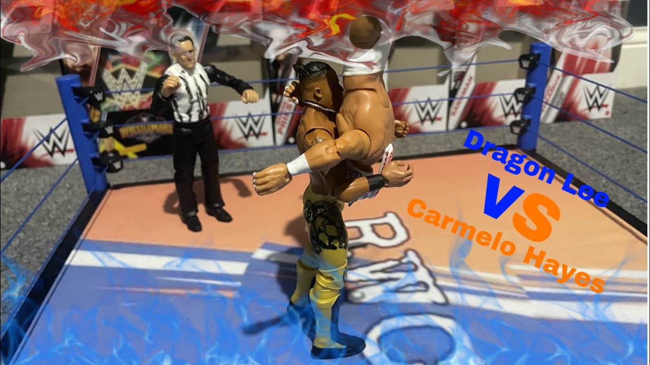 RWC RISE-DRAGON LEE VS CARMELO HAYES|1ST MATCH OF THE RWC NORTH ...