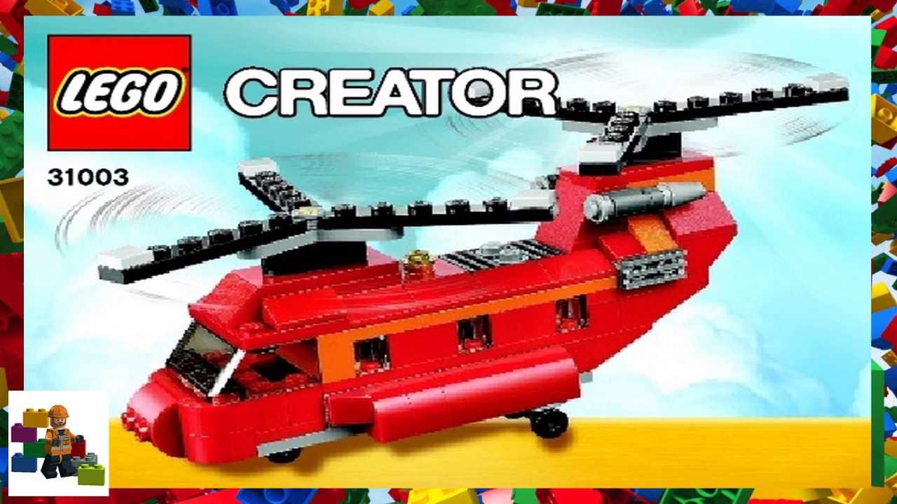 LEGO instructions - Creator - 31003 - Red Rotors (Book 1) - YouTube