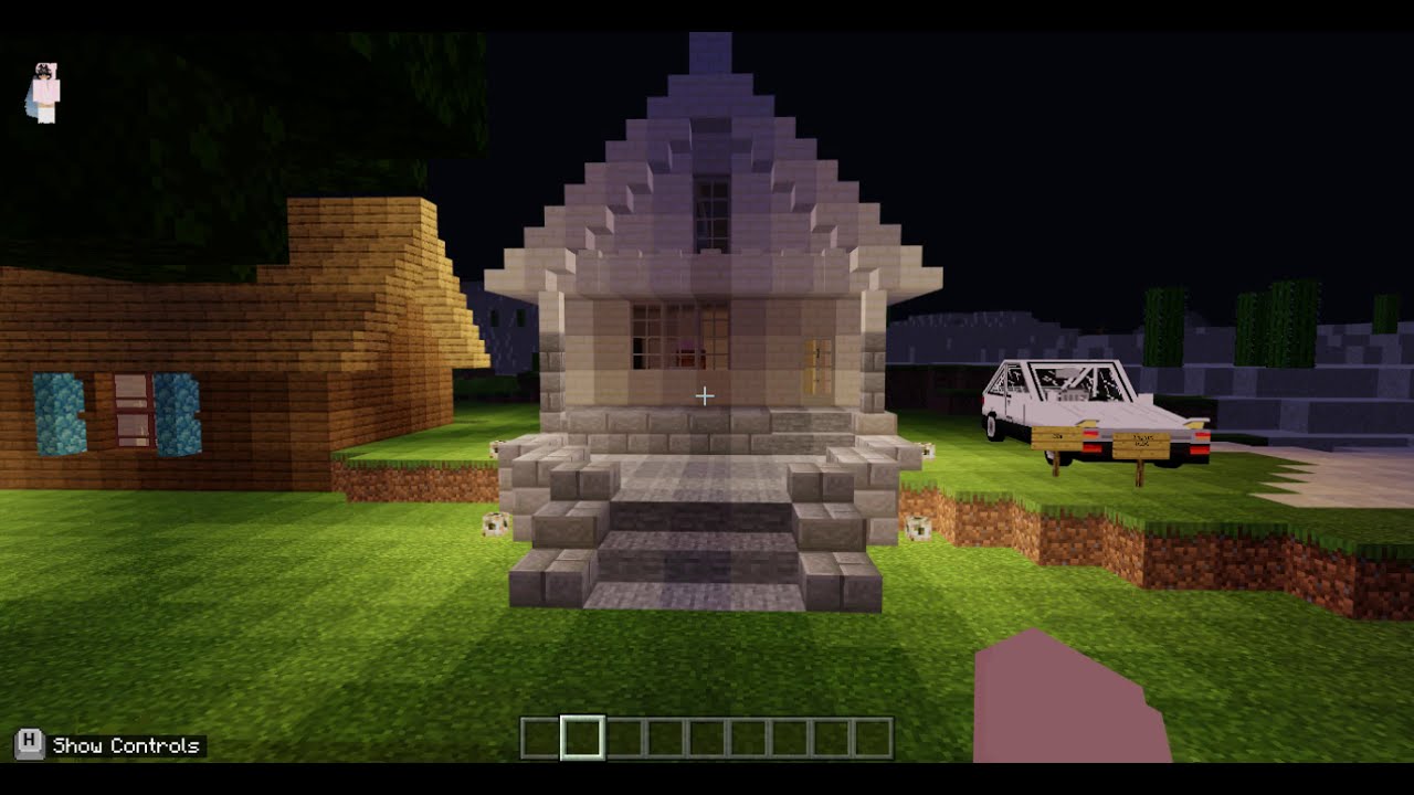 Minecraft 80s House Build (Tour) - YouTube