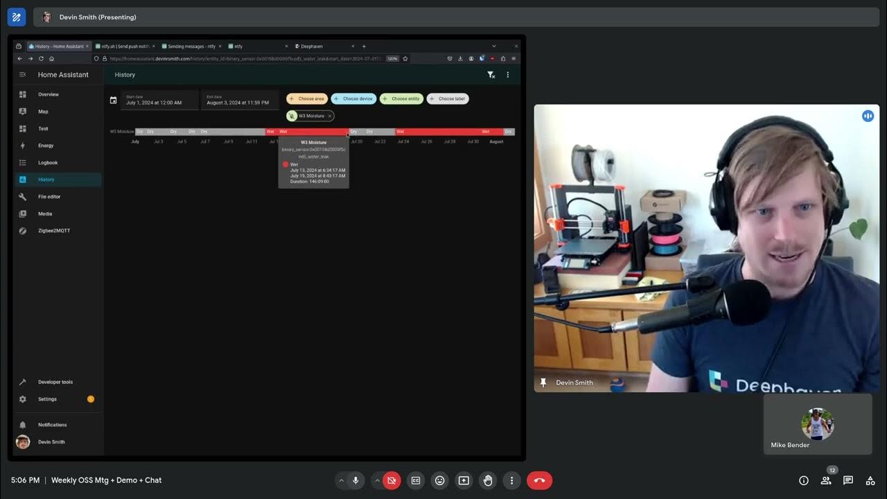 AI learning in Deephaven and notifications using ntfy.sh - Deephaven Developer Demo (2024-08-02 ...