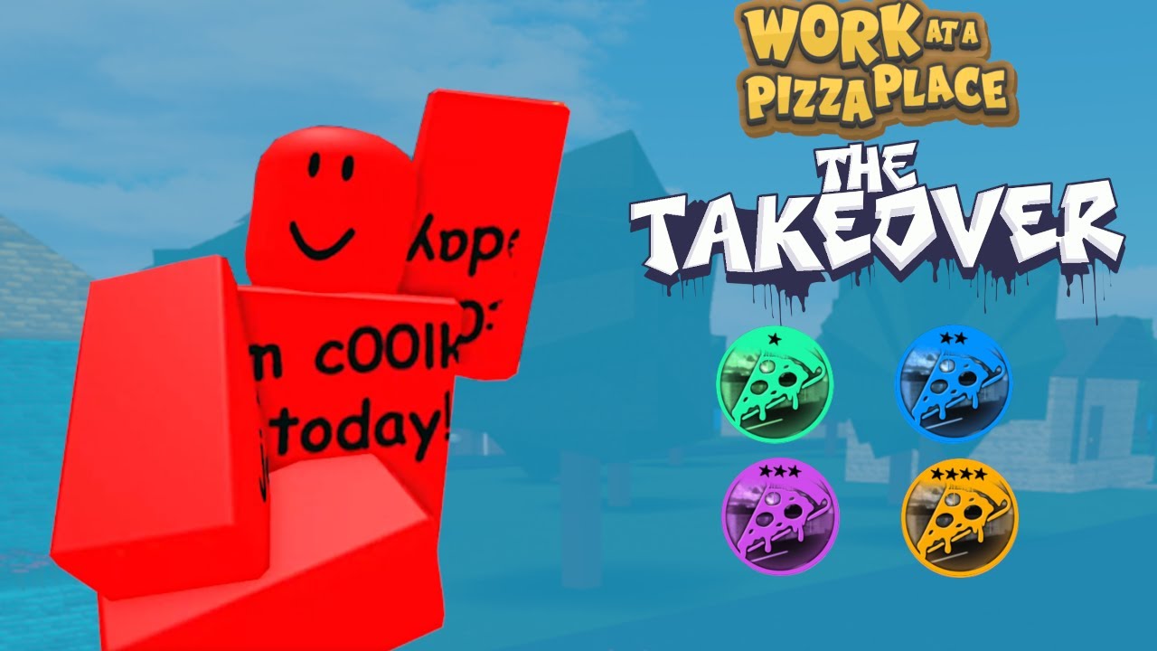 ROBLOX: The Takeover Event - Work At A Pizza Place All Challenges ...