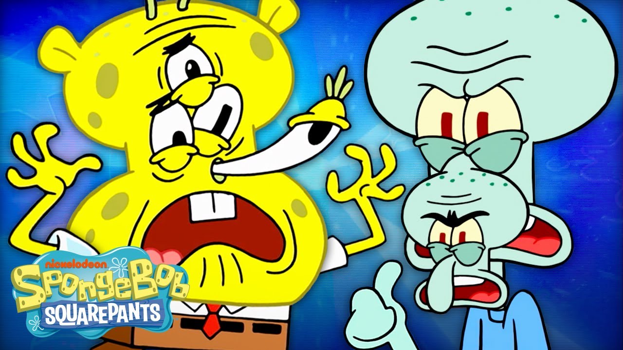 Every Copycat Character Mash-up in Bikini Bottom 🧽⭐️ | SpongeBob - YouTube