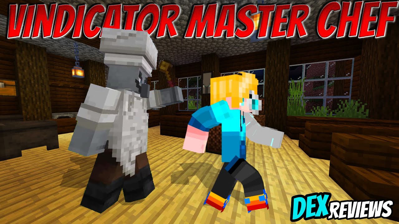 Vindicator Master Chef - Addon for Minecraft Bedrock - Dex Review - YouTube