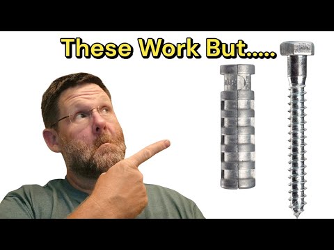 How To Install Lag Shield Anchors - YouTube