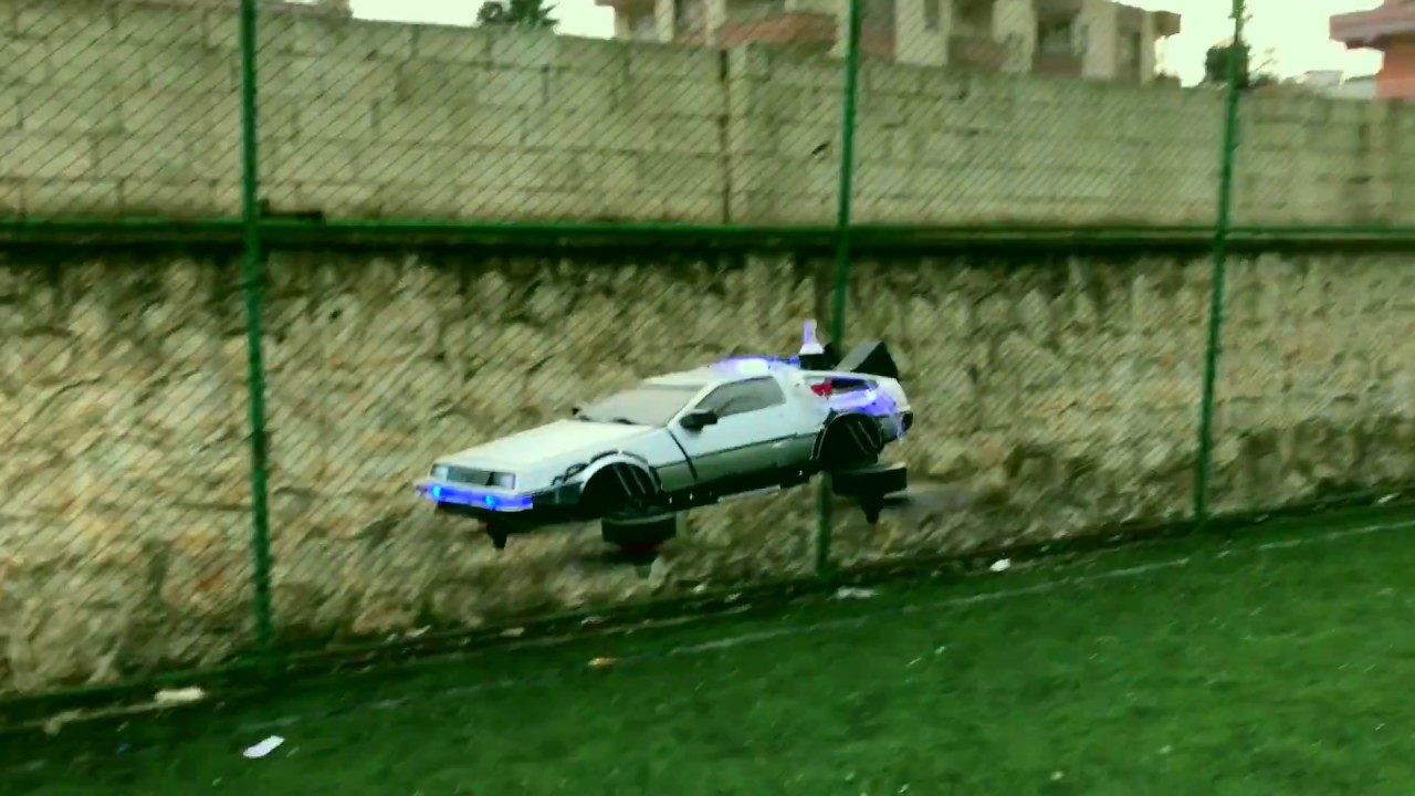 DRONE DELOREAN TURKEY-BACK TO THE FUTURE - YouTube