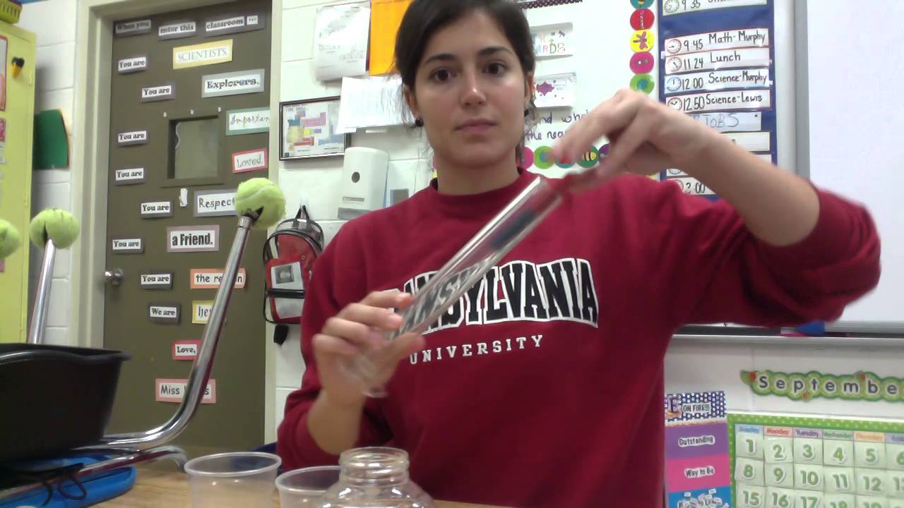 What is a solid? Experiment Instructions - YouTube