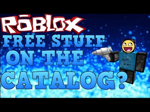 Roblox: FREE STUFF ON THE CATALOG? - YouTube