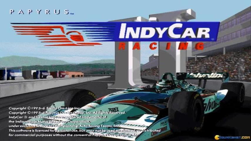 Indycar Racing 2 gameplay (PC Game, 1996) - YouTube