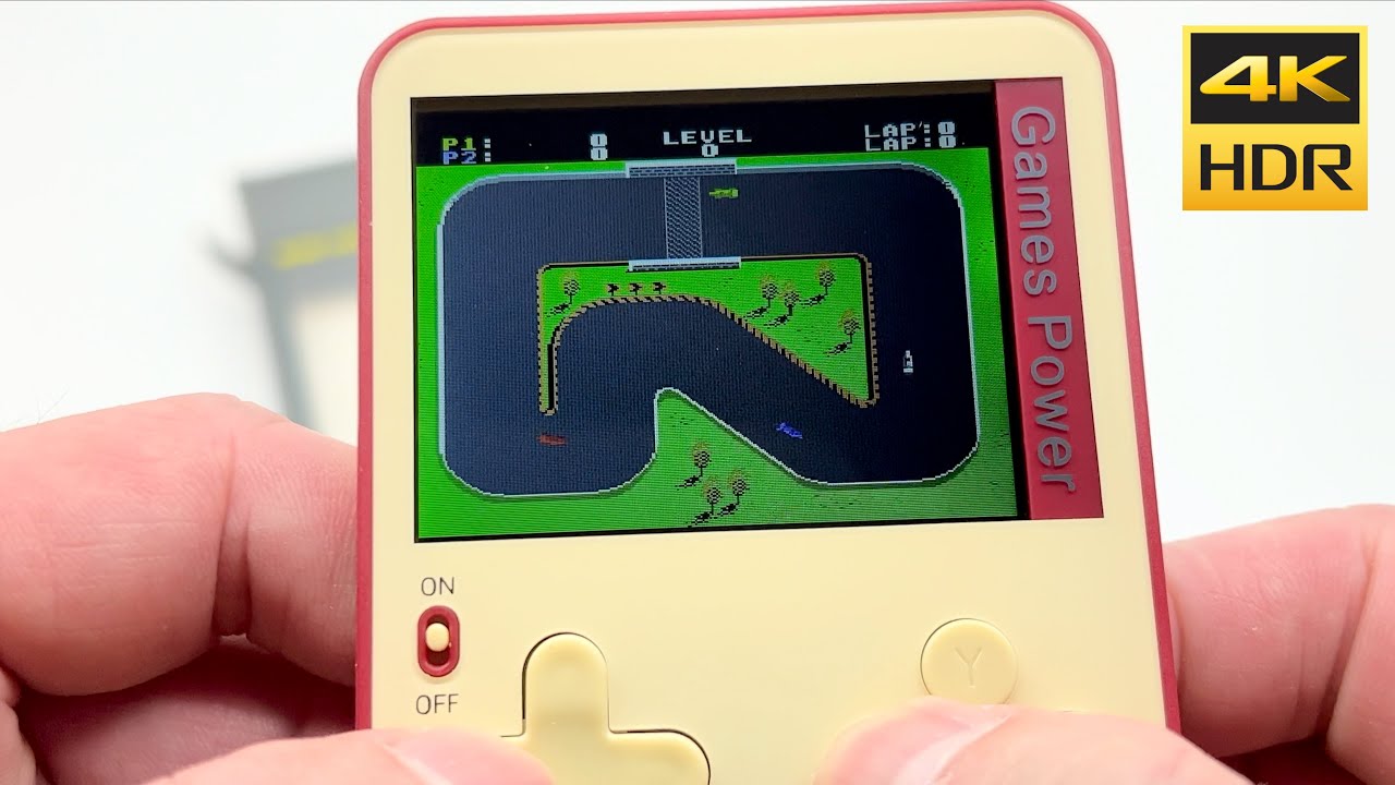 Mini Game Player "Games Power 500 in 1" 👾 Handheld Game Console ...