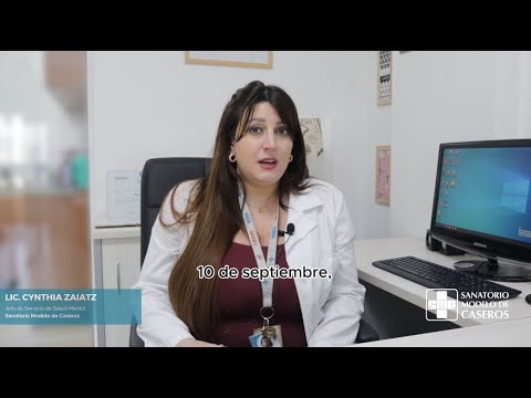 Lic. Cynthia Zaiatz | Prevención del suicidio - YouTube