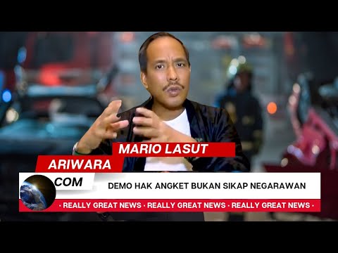 Demo Hak Angket Bukan Sikap Negarawan [Mario Lasut] - YouTube