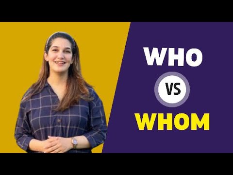 WHO VS WHOM (Tips & tricks to understand better) - YouTube