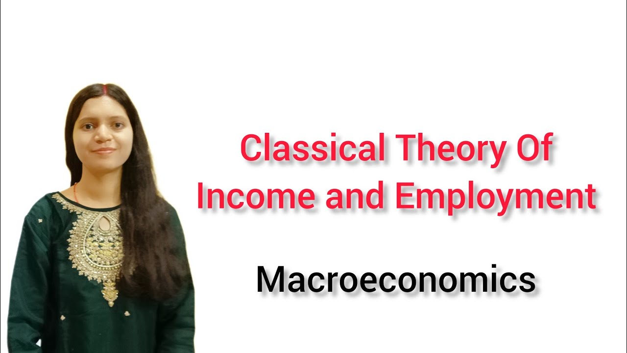 Classical Theory Of Income and Employment | Macroeconomics - YouTube