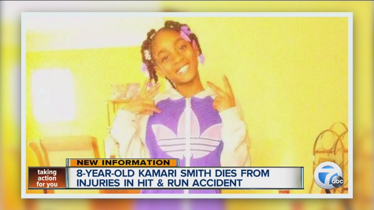8-year-old Kamari Smith dies from injuries in hit and run crash - YouTube