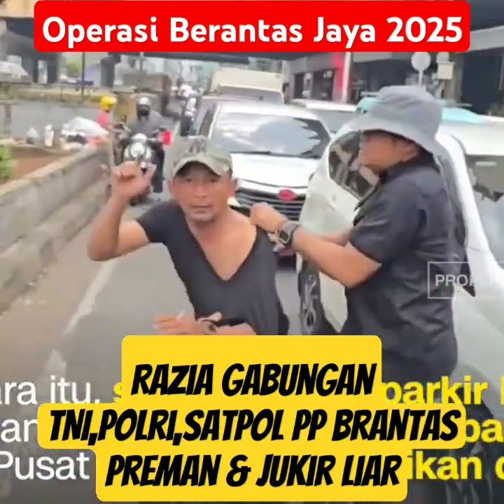 Jakarta gelar Operasi Berantas Jaya, 9-23 Mei 2025 - YouTube