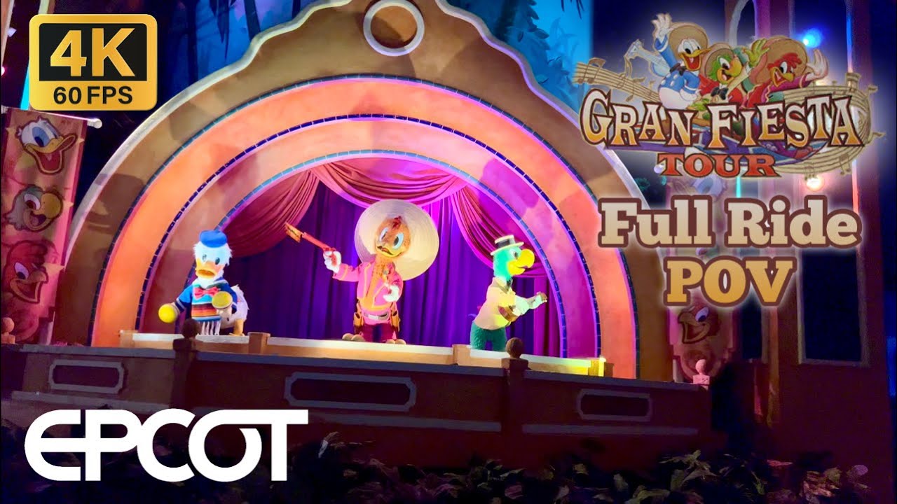 GRAN FIESTA TOUR Full Boat Ride POV | Mexico Pavilion @ EPCOT | Walt ...