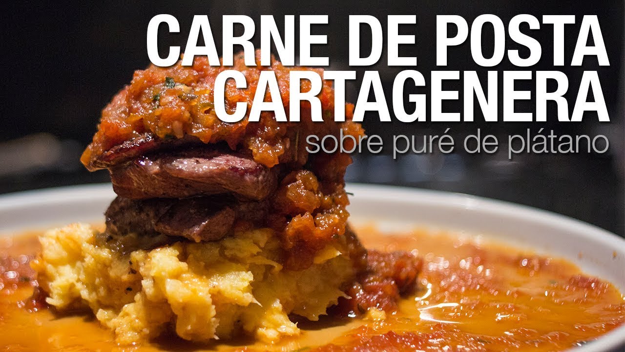 Carne de Posta Cartagenera - Chef Andrés Rueda - YouTube