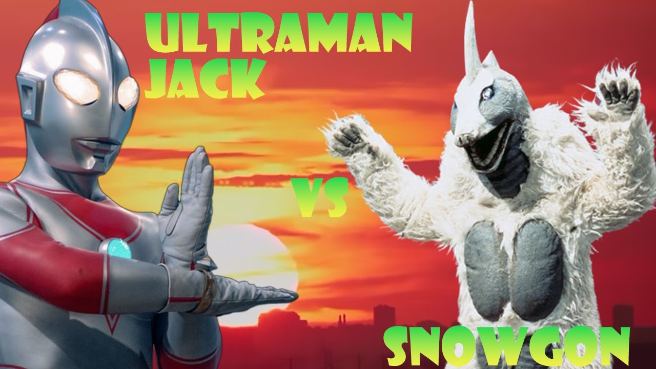 Ultraman Jack vs Snowgon - YouTube