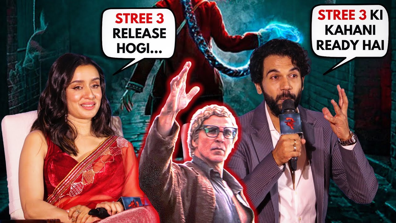 STREE 3 KI RELEASE DATE BATAYI STREE KE MAKERS NE || SHRADDHA KAPOOR ...