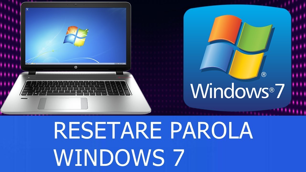 Resetare parola windows 7 fara sd/dvd - YouTube