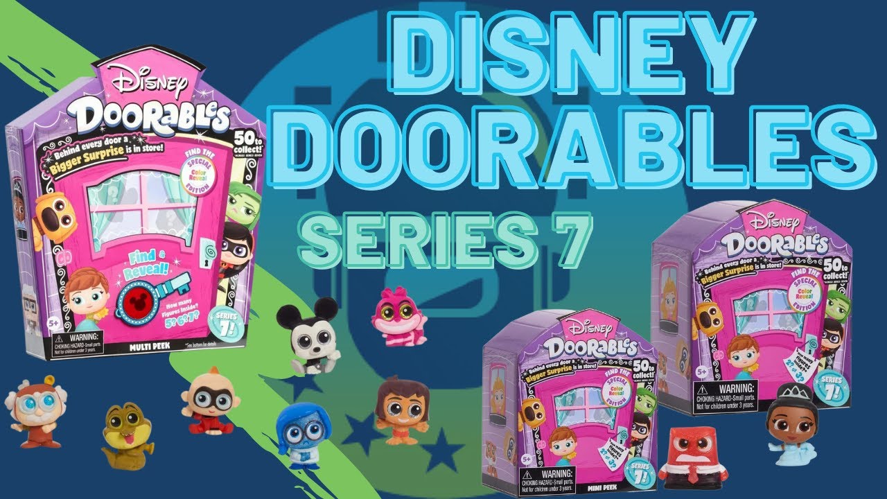Disney Doorables Series 7 Unboxing Review | The Upside Down Robot - YouTube